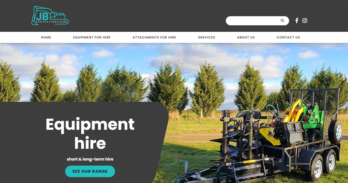 JB Excavation & Hire, your Ballarat Excavation and Equipment Hire specialists!